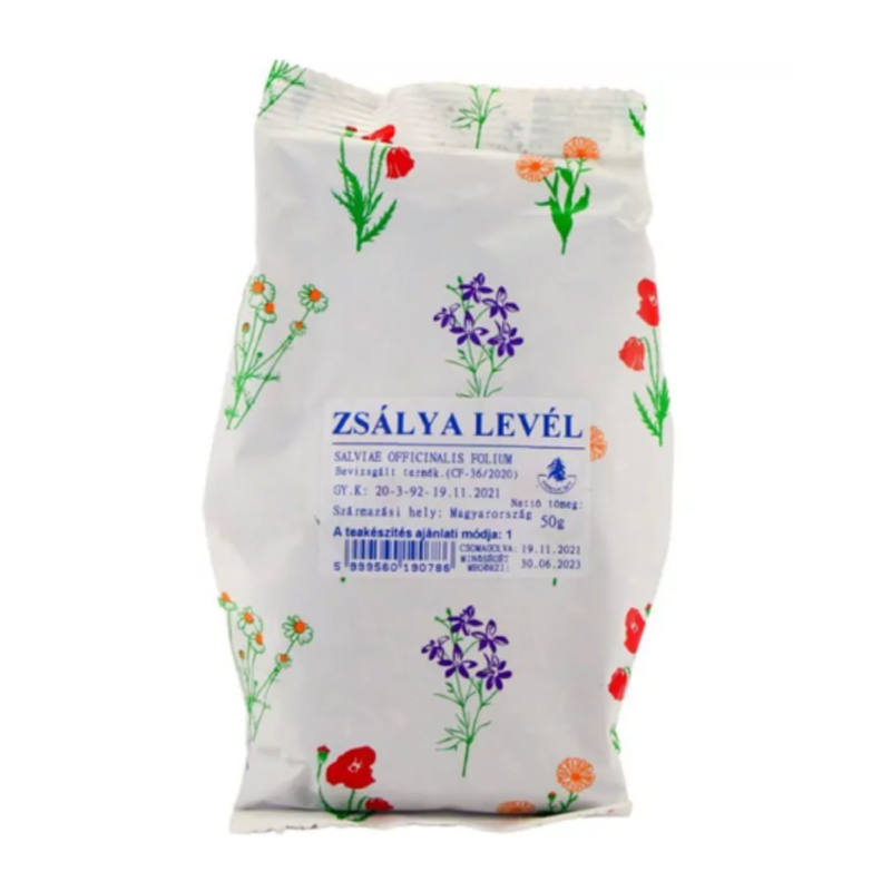 Gyógyfű zsálya tea 50 g - online rendelés vásárlás - VitaminNagyker ...